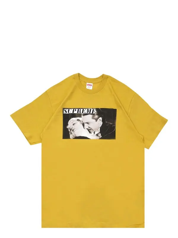 Supreme Bela Lugosi Tee 'acid - Yellow