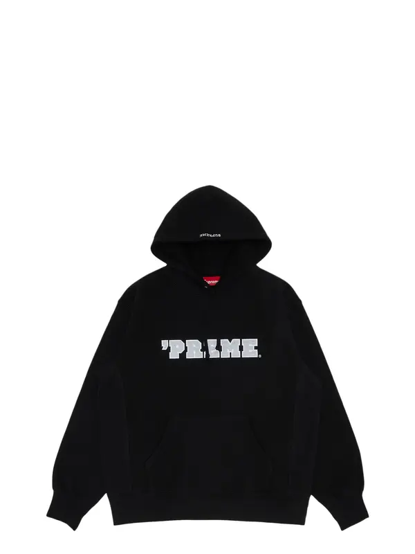 Supreme Preme Hooded Sweatshirt - Black