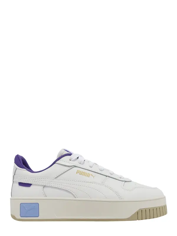 PUMA Carina Street Lace Up Sneakers - White