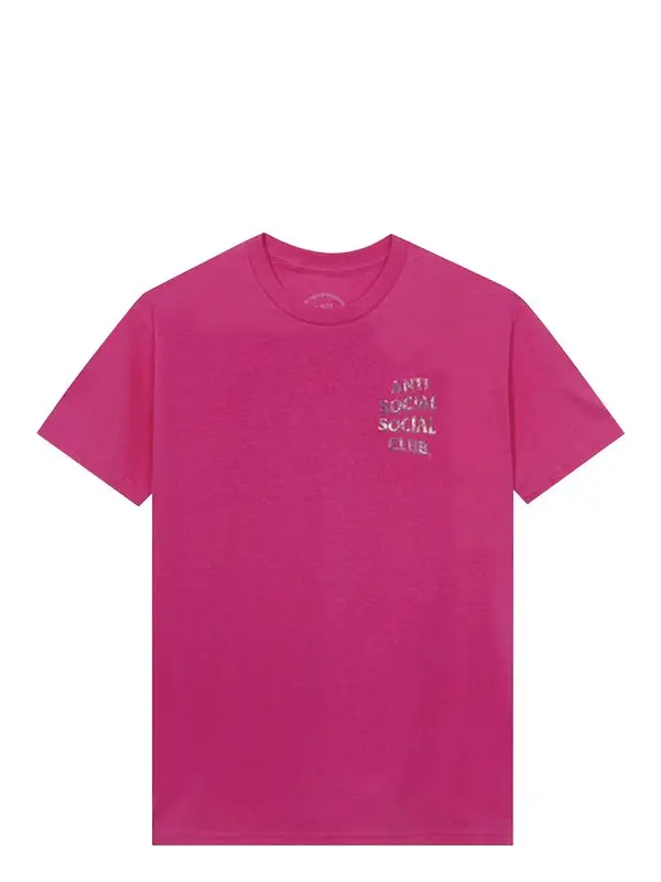 ANTI SOCIAL SOCIAL CLUB Layer Lock Hot Tee - Pink