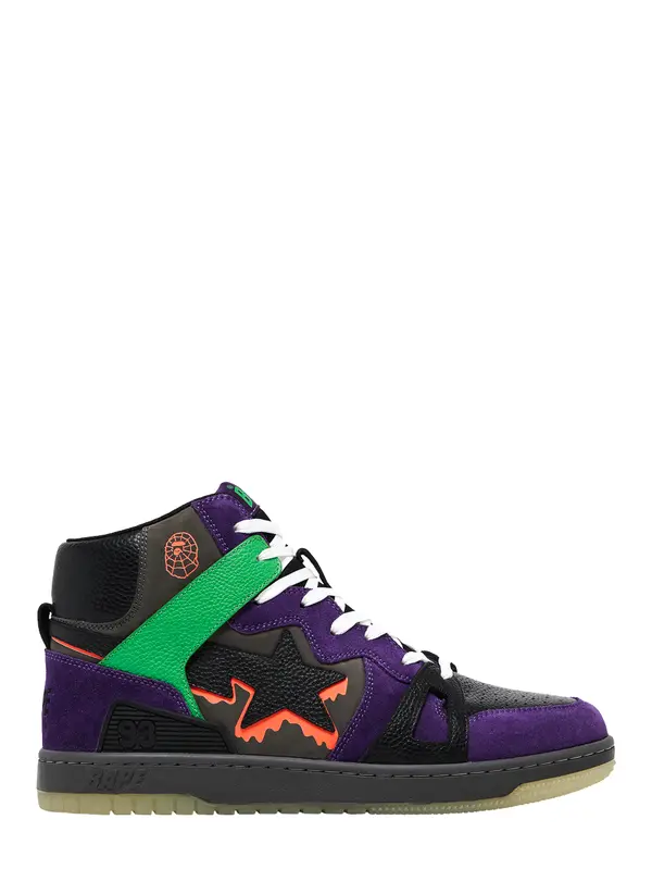 BAPE Sk8 Sta High 'halloween - Black