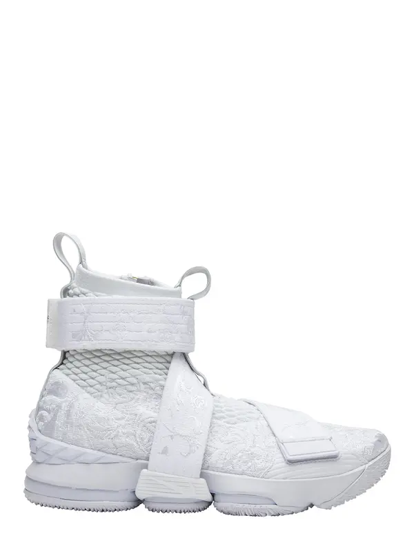 Nike Kith X Lebron Lifestyle 15 'city Of Angels' High-top Sneakers - White