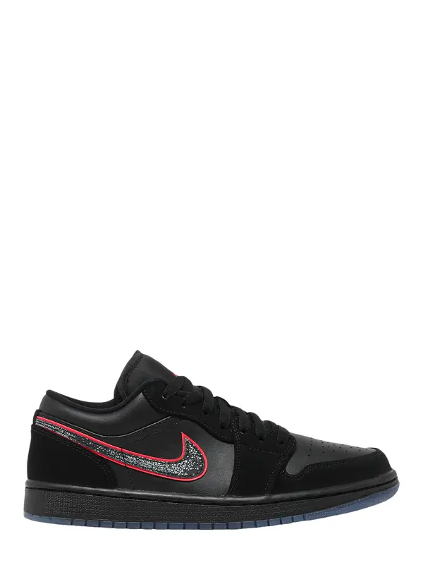 JORDAN 1 Low 'red Orbit - Black