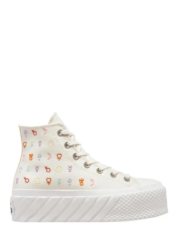 CONVERSE Taylor All Star Lift 2x Platform High Mystic Symbols - Cream