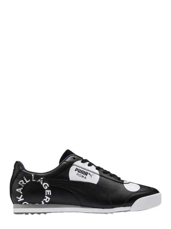 PUMA Karl Lagerfeld X Roma Polka Dot Sneakers - Black