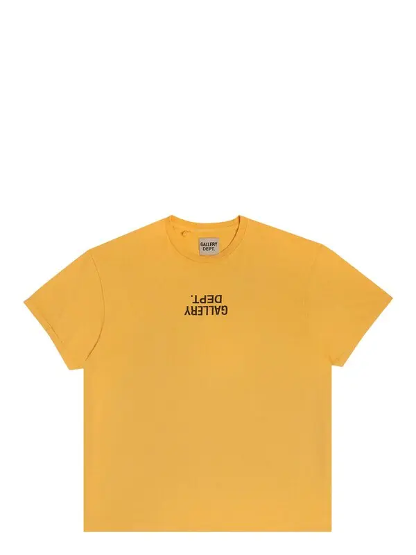 GALLERY DEPT. Logo Tee - Gold