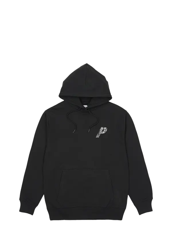 PALACE P-3 Snake Appliqué Hood - Black