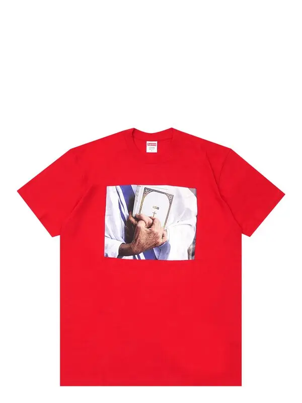 Supreme Bible Tee - Red