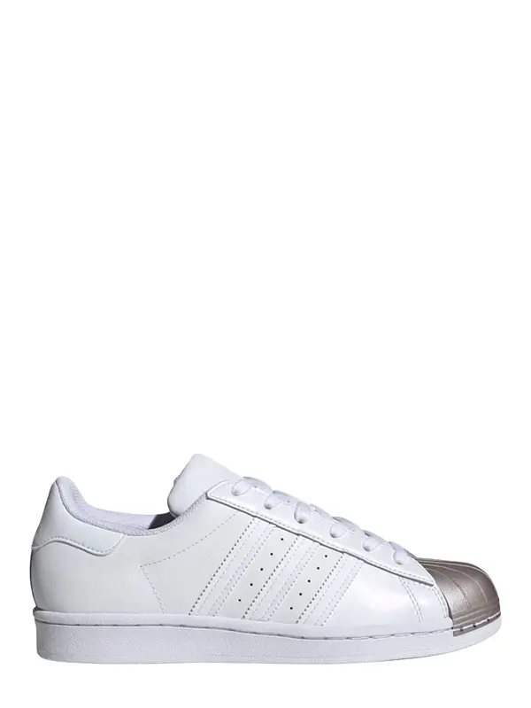 Adidas Superstar Metallic Copper Toe - White