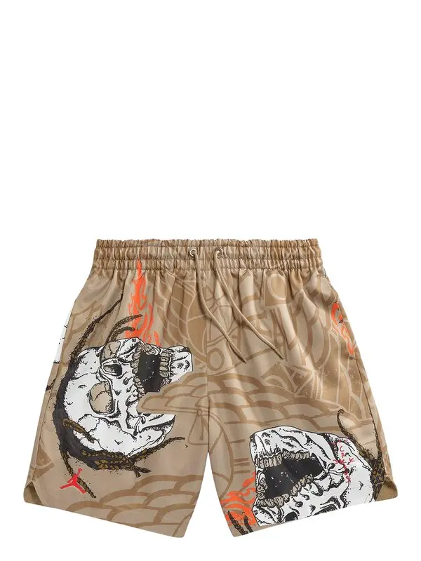 CACTUS JACK BY TRAVIS SCOTT X Jordan Pool Short - Tan
