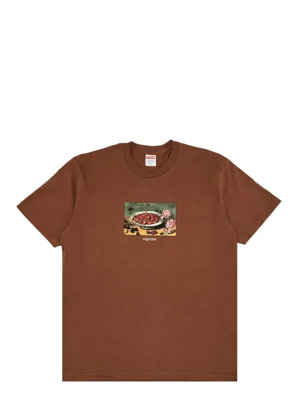 Supreme Strawberries Tee - Brown