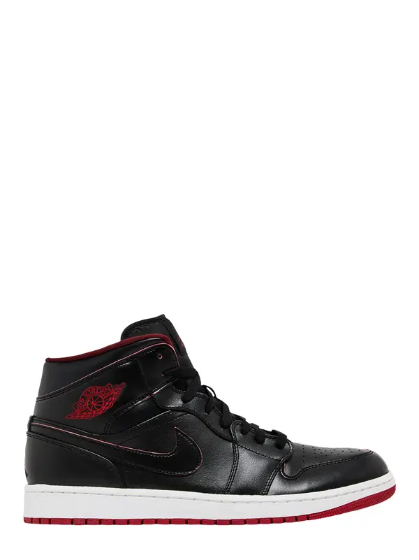 JORDAN 1 Mid Sneakers - Black