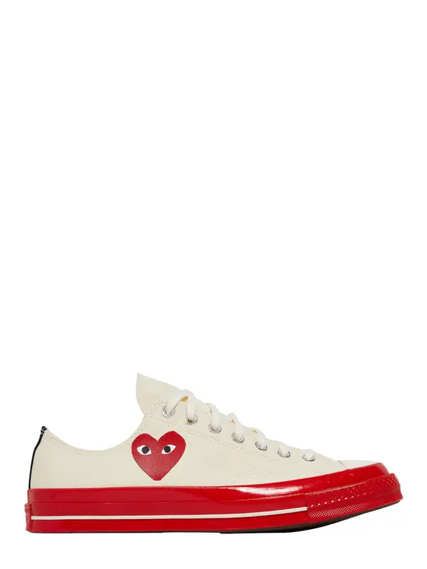 CONVERSE Comme Des Garçons Play X Chuck 70 Low - Cream