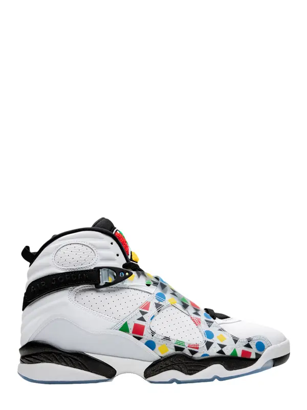JORDAN Retro 'quai 54' High-top Sneakers - White