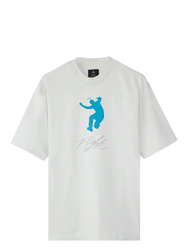 JORDAN X Union La Graphic T-shirt 'photon Dust - White