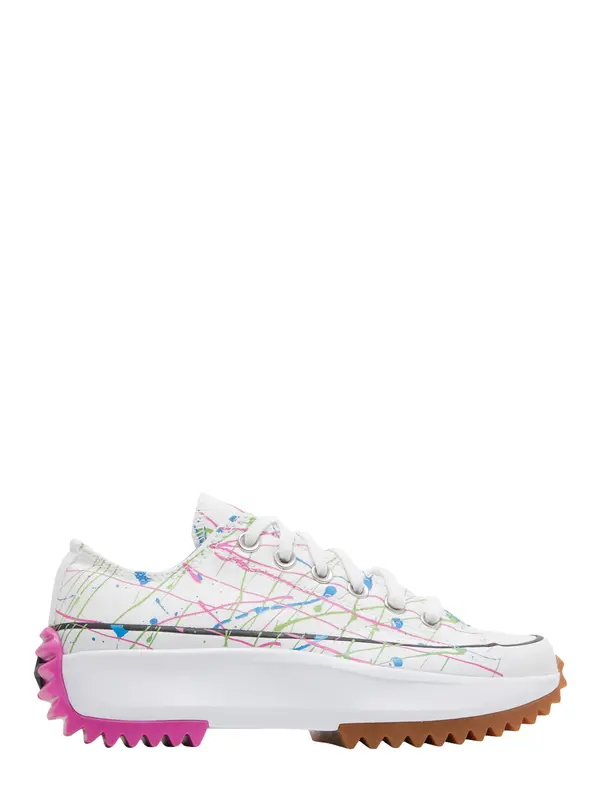 CONVERSE Run Star Hike Low Splatter Paint - White