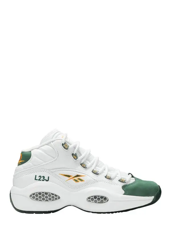 REEBOK Packer Shoes X Question Mid Lebron James Pe - White