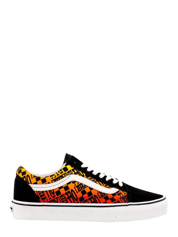 VANS Old Skool 'logo Flame' Sneaker - Black