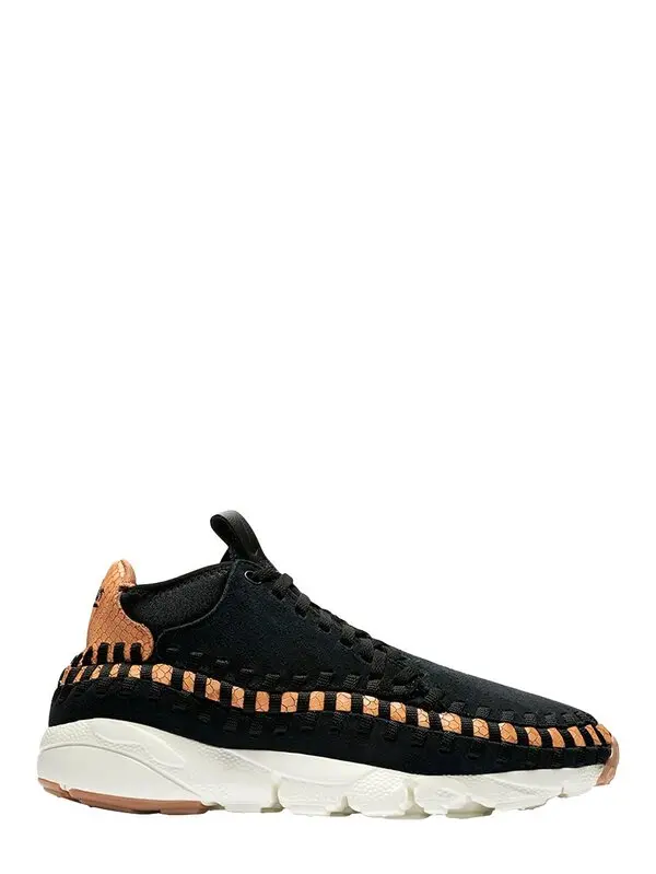 Nike Air Footscape Woven Chukka Prm Sneakers - Black