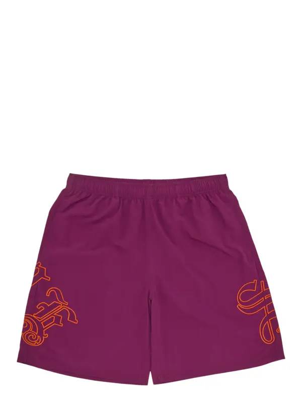 Supreme Old English Nylon Short - Purple