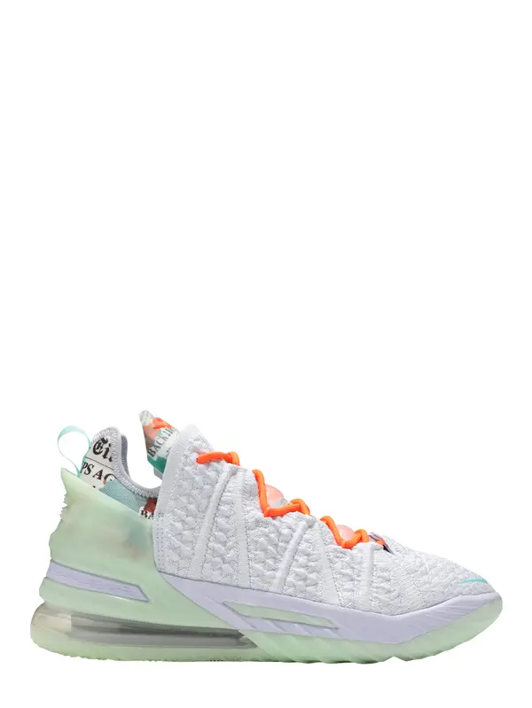 Nike Diana Taurasi X Lebron 18 Vision Sneakers - White