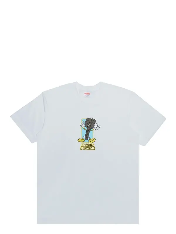 Supreme X Hardies Bolt Tee - White
