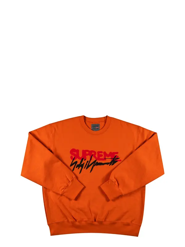 Supreme X Yohji Yamamoto Crewneck - Orange