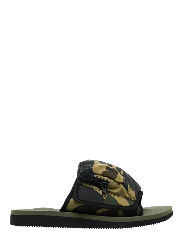 BAPE Suicoke X Camo Dao Sandal - Green