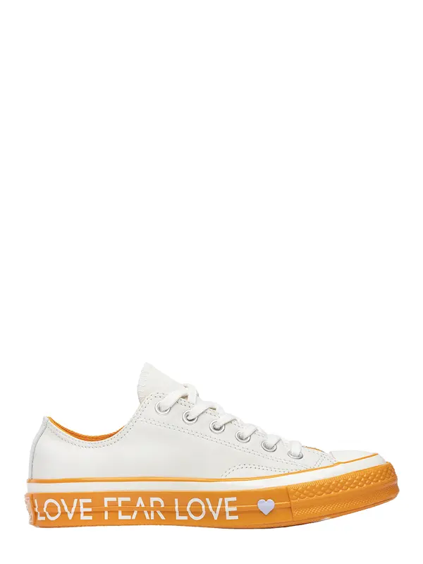 CONVERSE Chuck 70 Low 'love Graphic' Sneakers - Cream