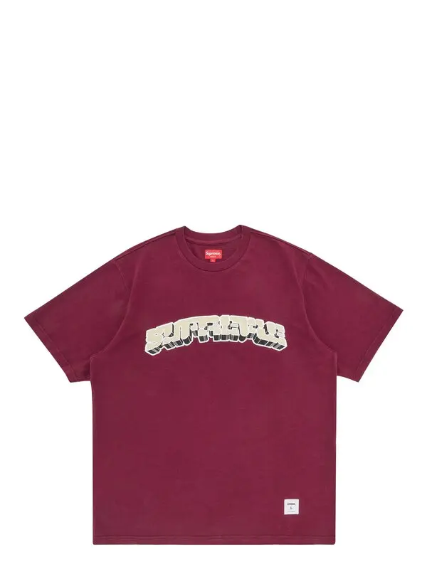Supreme Block Arc T-shirt - Purple