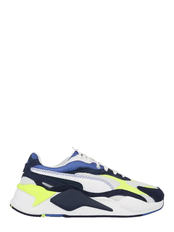 PUMA Rs-x3 Twill Air Mesh Sneakers - White