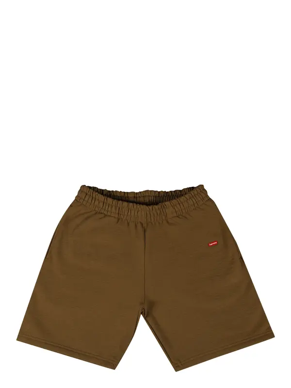 Supreme Small Box Sweatshort - Brown