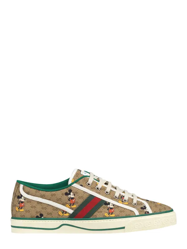 Gucci Disney X Tennis 1977 'mickey Mouse' Sneakers - Brown