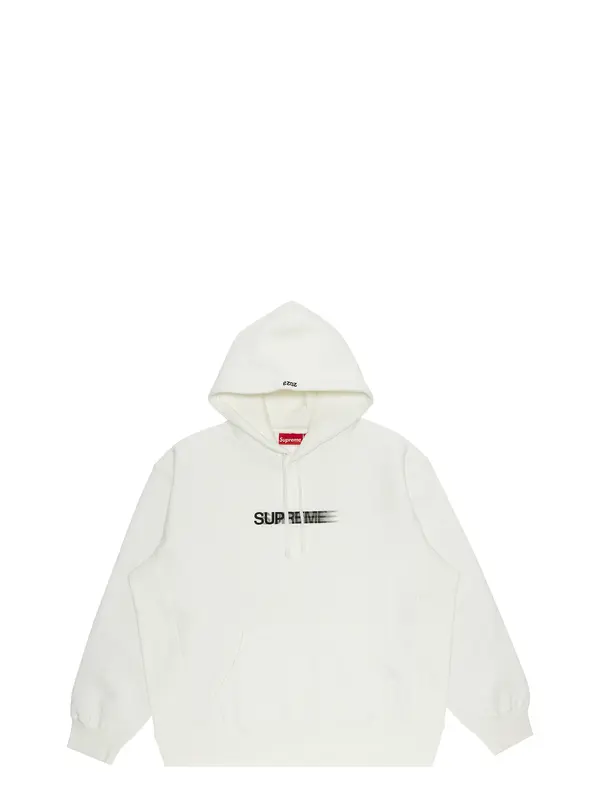 Supreme Motion Logo Hooded Sweatshirt - White