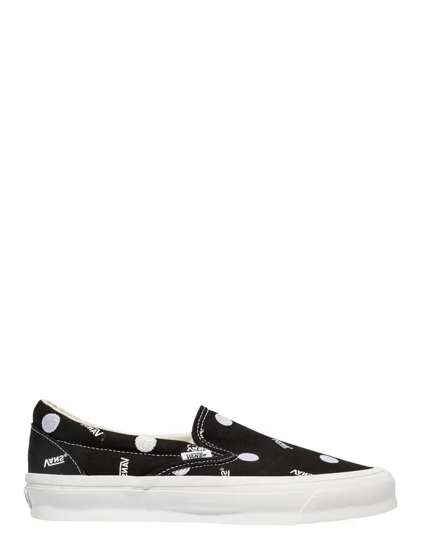 VANS Og Classic Slip-on Lx Polka Dot - Black