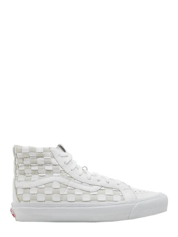 VANS Og Sk8-hi Lx Woven High-top Sneakers - White
