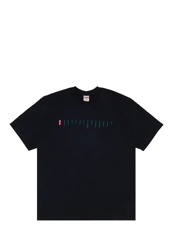 Supreme Location Tee 'navy - Blue