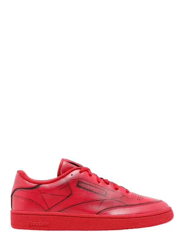 REEBOK Maison Margiela X Club C Sneakers - Red