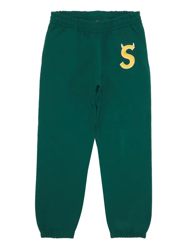 Supreme S Logo Sweatpant - Green