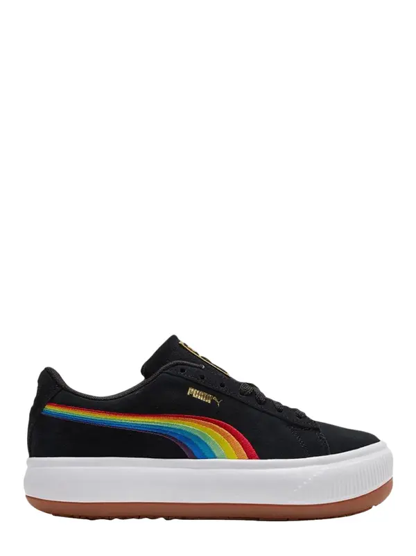 PUMA Suede Mayu Rainbow Sneakers - Black