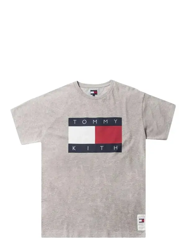 Kith X Tommy Hilfiger Flag Tee - Grey