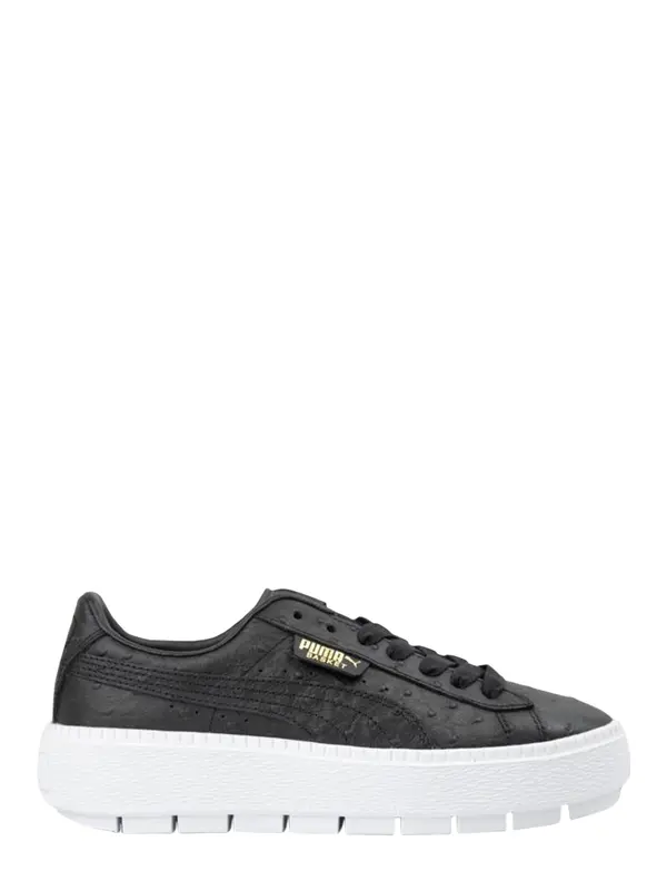 PUMA Platform Trace Ostrich Sneakers - Black