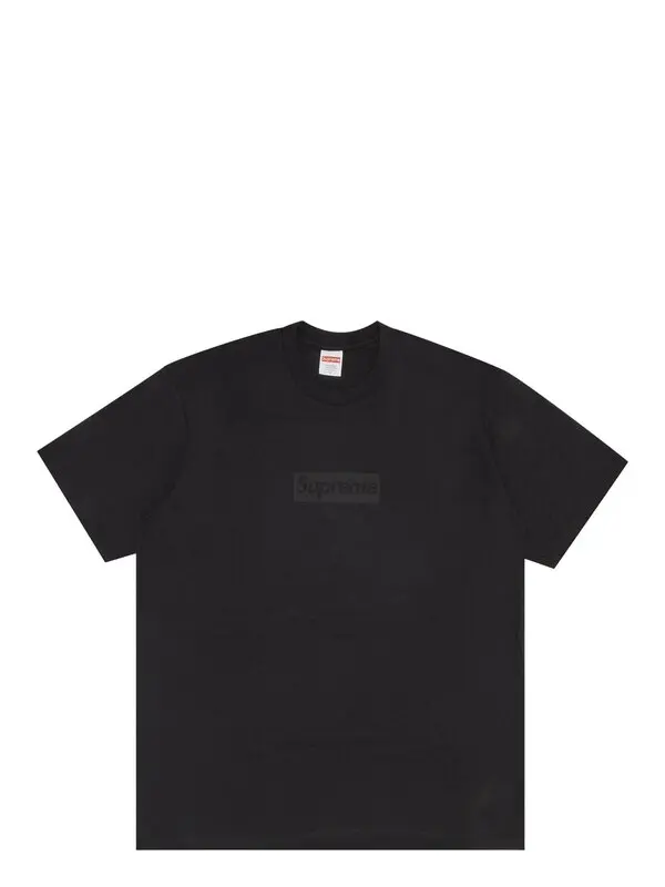 Supreme Tonal Box Logo Tee - Black