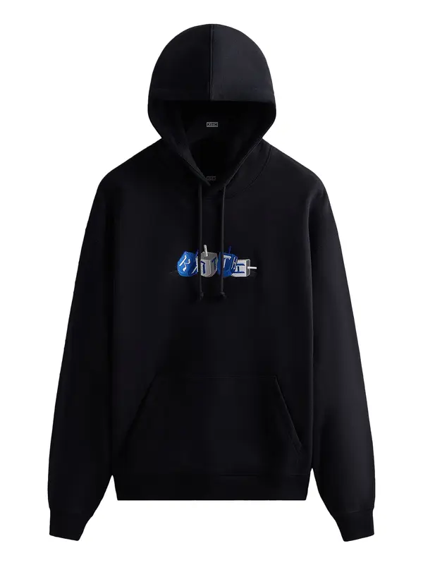 Kith Dreidel Hoodie - Black