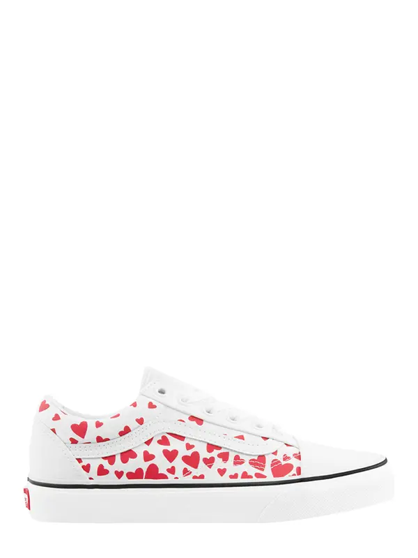 VANS Old Skool Valentine Hearts Sneakers - White