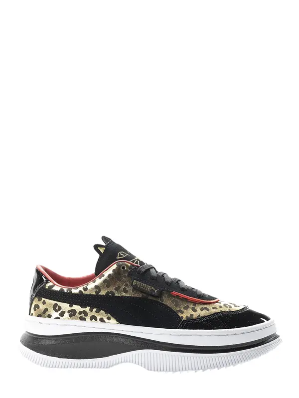 PUMA Charlotte Olympia Deva Xld Leopard Print Sneakers - Black