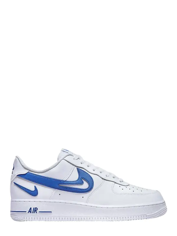 Nike Air Force 1 '07 Sneakers With Cut Out Swoosh - White