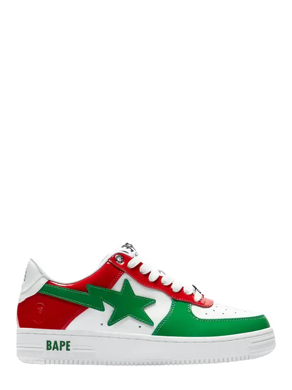 BAPE Wmns Bapesta M1 'italy' Sneakers - Green