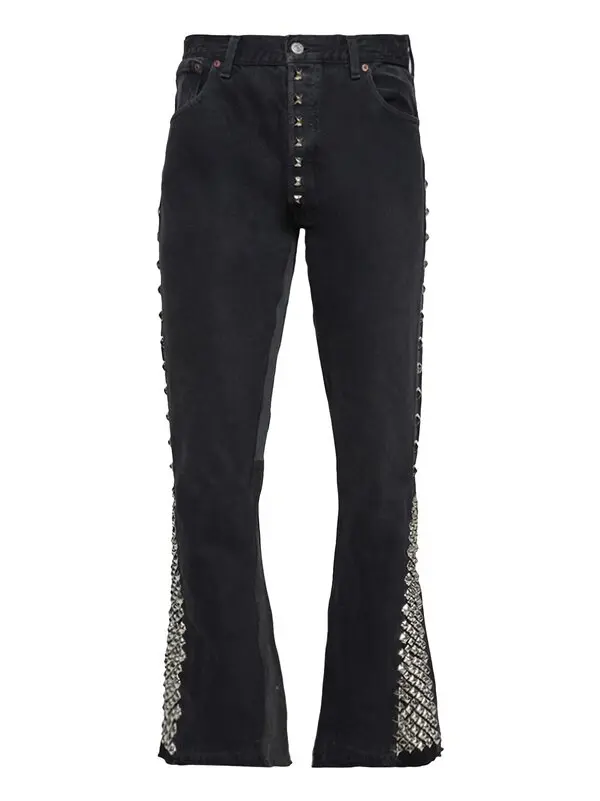GALLERY DEPT. Studded La Flare - Black