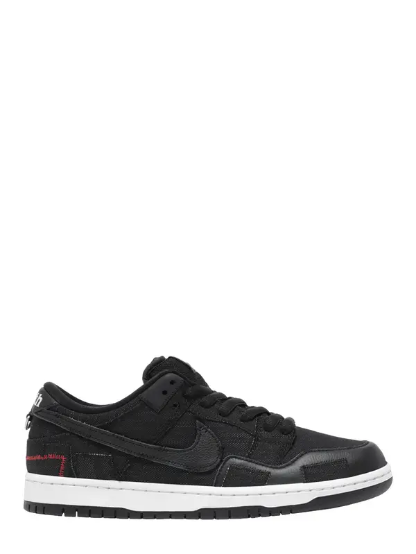 Nike Wasted Youth X Dunk Low Sb Denim Sneakers - Black